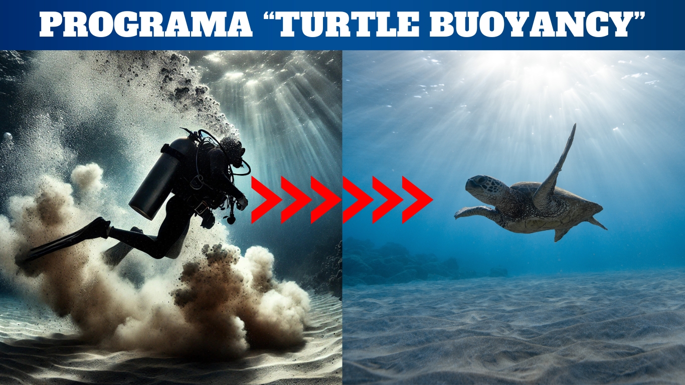 Curso de flotabilidad "Turtle Buoyancy" | Aprendeabucear.com